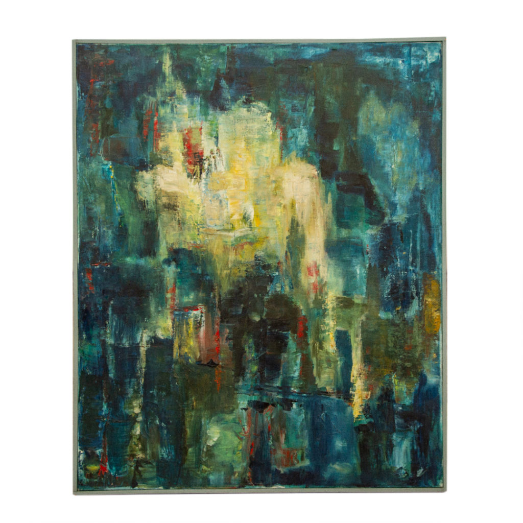 Original Unsigned Abstract Acrylic Painting on Canvas | Grandview ...