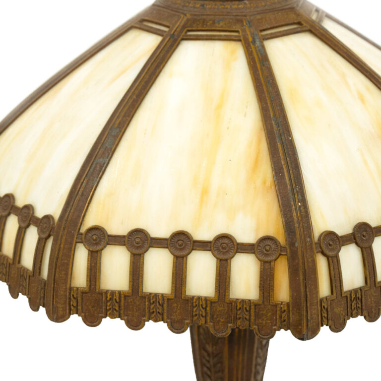 Antique Slag Glass Lamp Grandview Mercantile