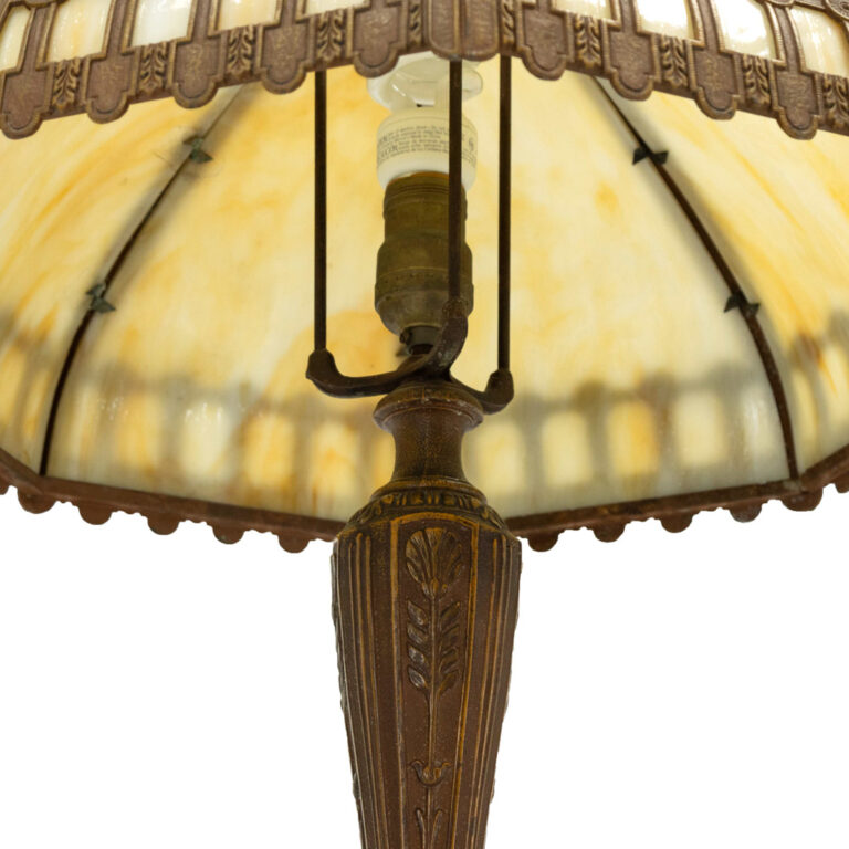 Antique Slag Glass Lamp Grandview Mercantile